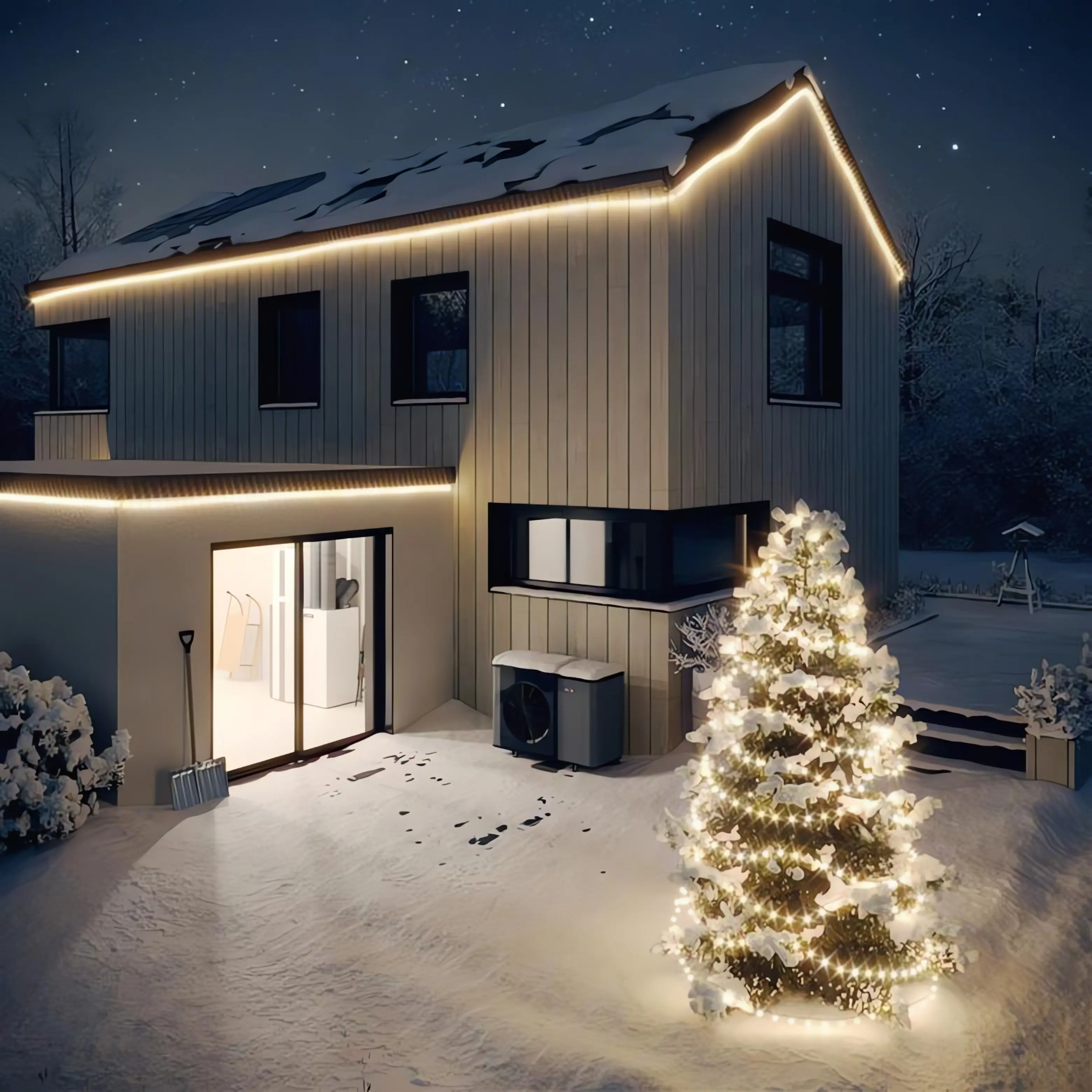 Wärmepumpe im Winter: So arbeitet sie effizient